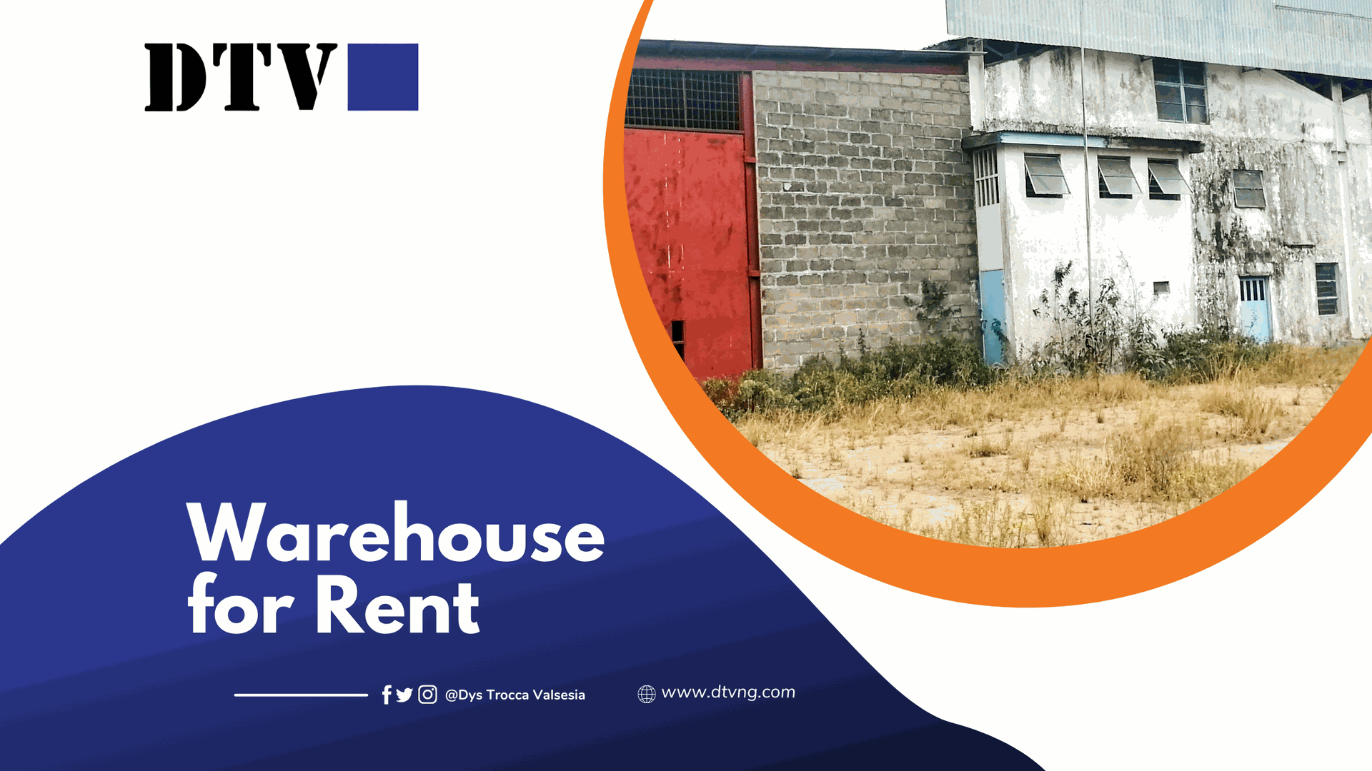 Spacious Warehouse for Rent | DTV